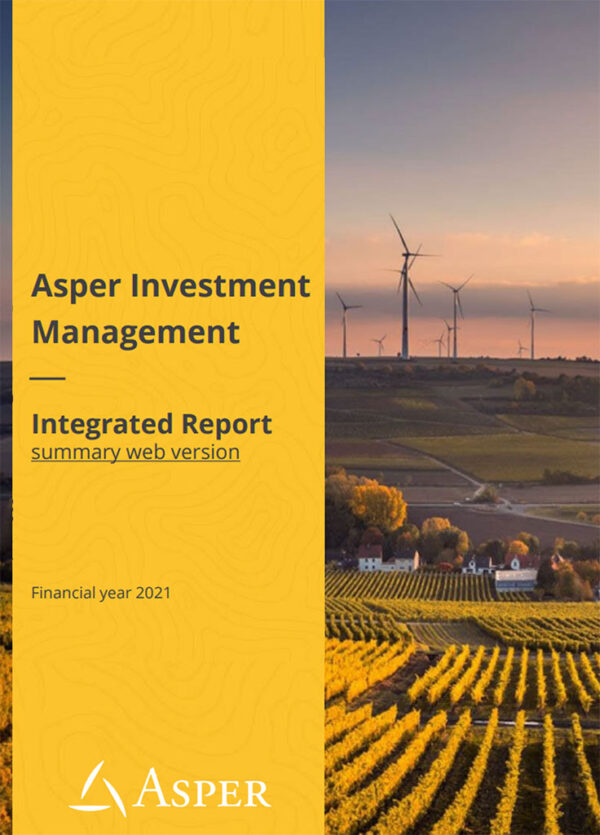 ASPER - Read Asper's First Integrated Report 2021